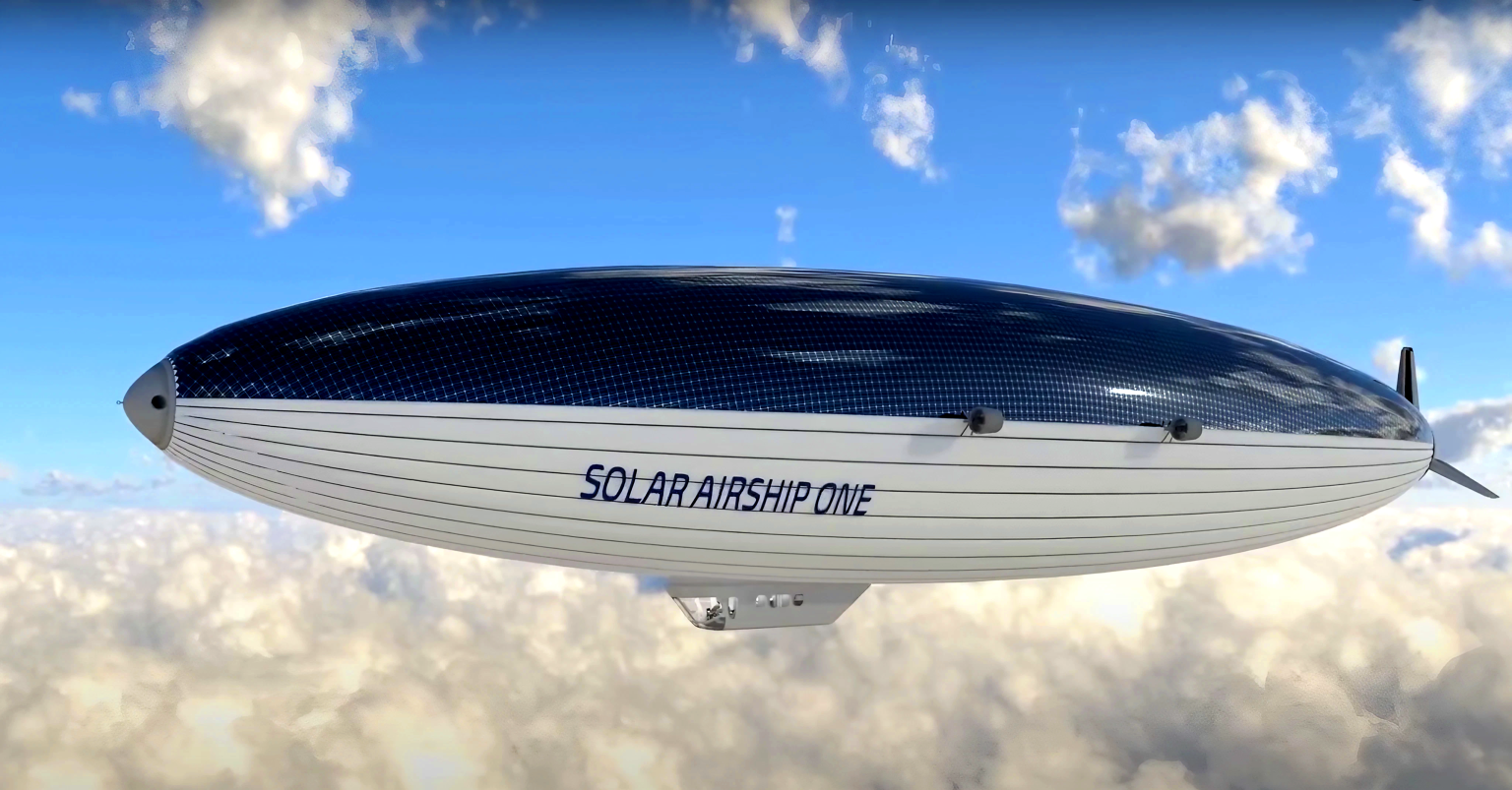 Tout savoir sur le Solar Airship One : un dirigeable futuriste et 100% ...
