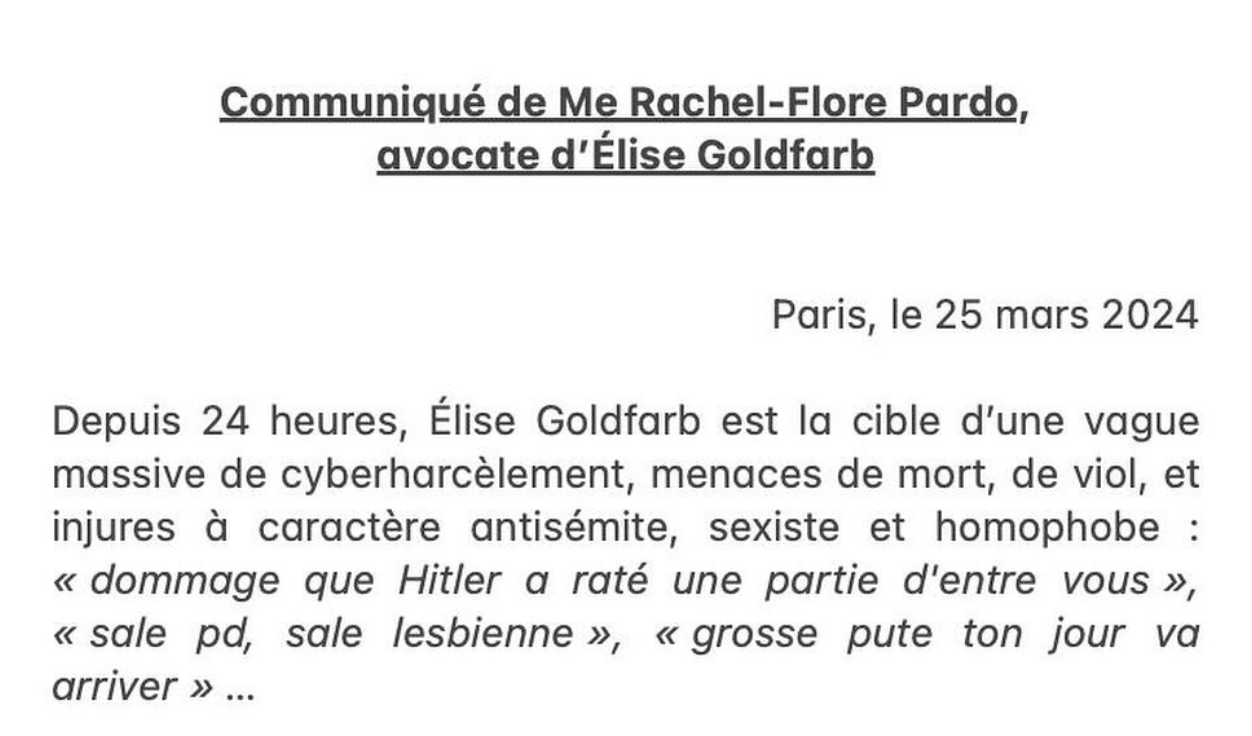 Qui est Elise Goldfarb, nouvelle chroniqueuse chez Estelle Midi sur RMC ...